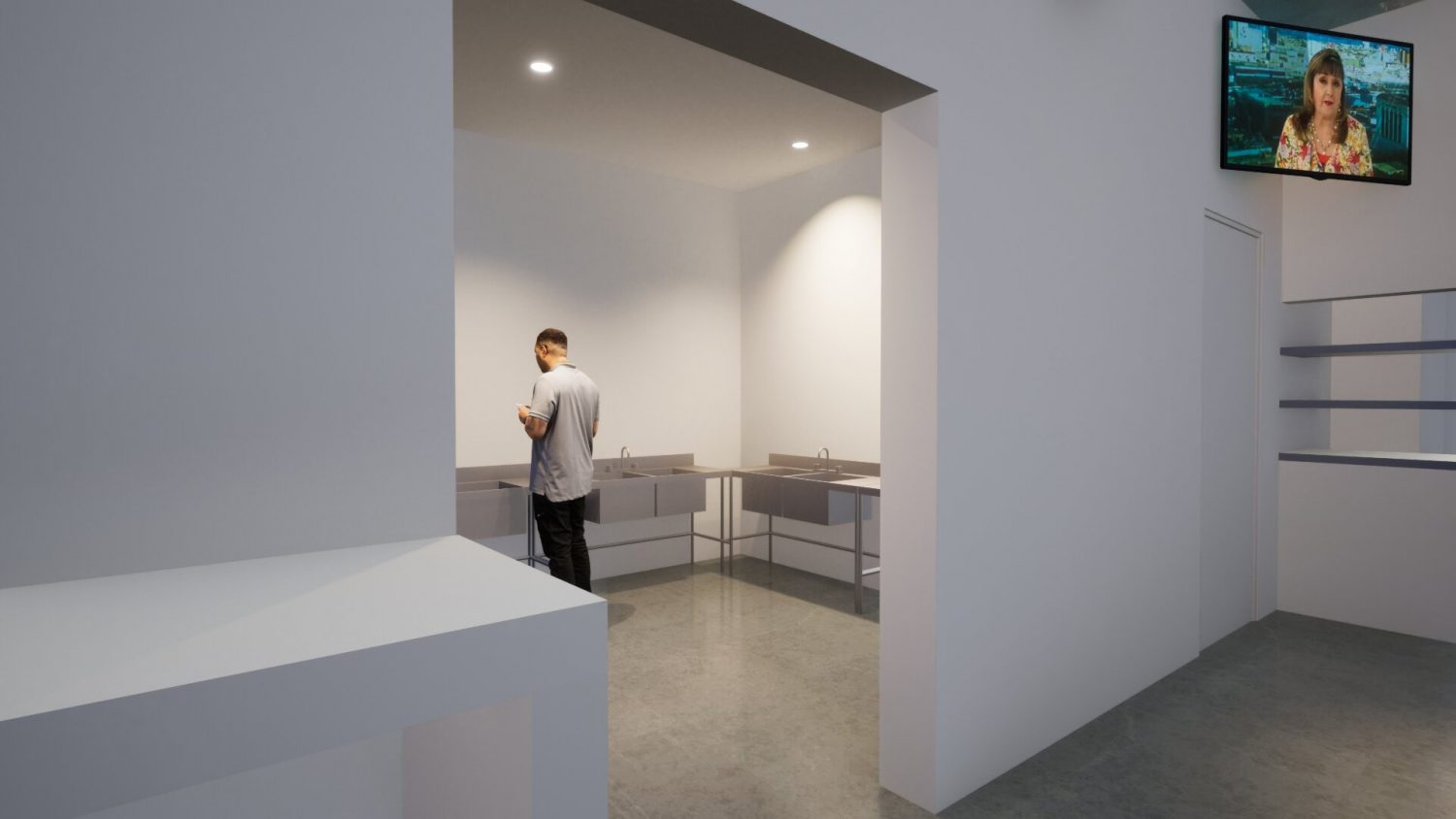Comedor BackOffice Banregio - Metricastudio